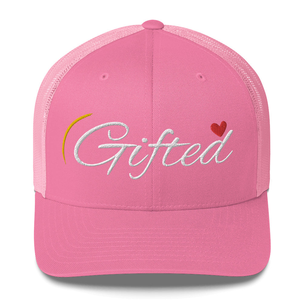 "Born Gifted" Trucker Cap – Sessions With Dash